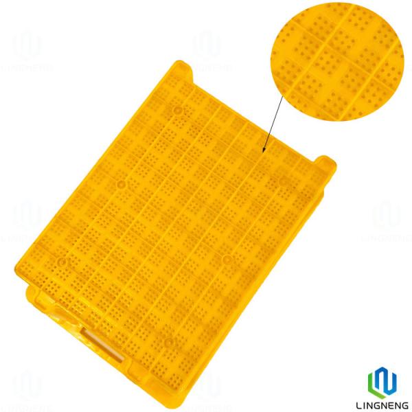 Quality Food Grade Plastic Fruit And Vegetable Crates Stackable Nestable for sale