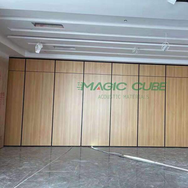 Quality Fireproof Metal Movable Partition Wall Leather Surface With Safe Material for sale