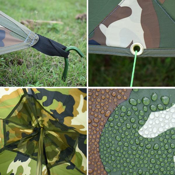 Quality 4 Persons Windproof 210T Polyester Camping Sun Shelter for sale