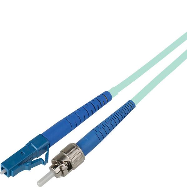 Quality LC to LC Fiber Optic Patch Cables Blue Color 50 125um Orange Two Cores for sale