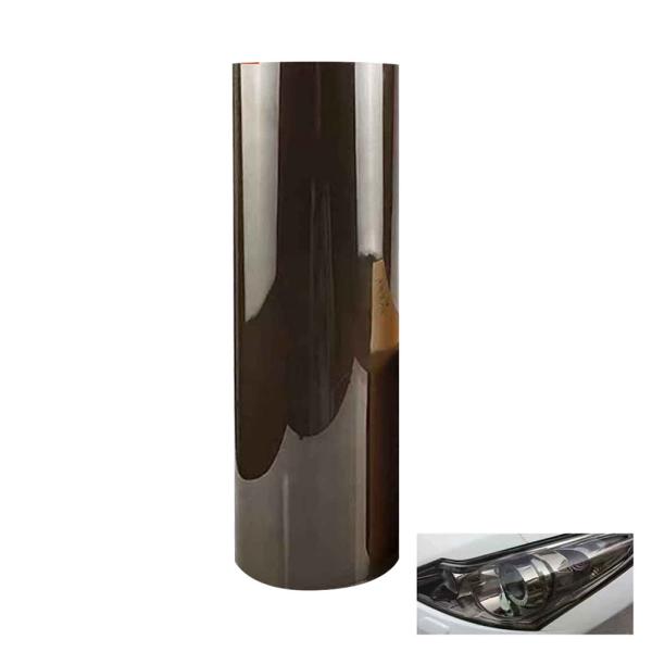 Quality High Glossy Strong Tensile Automotive Uv TPH Headlight Taillight Tint  Film for sale
