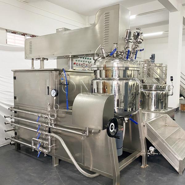 Quality Versatile Vacuum Emulsifying Mixer Machine Electric Steam Heating for sale