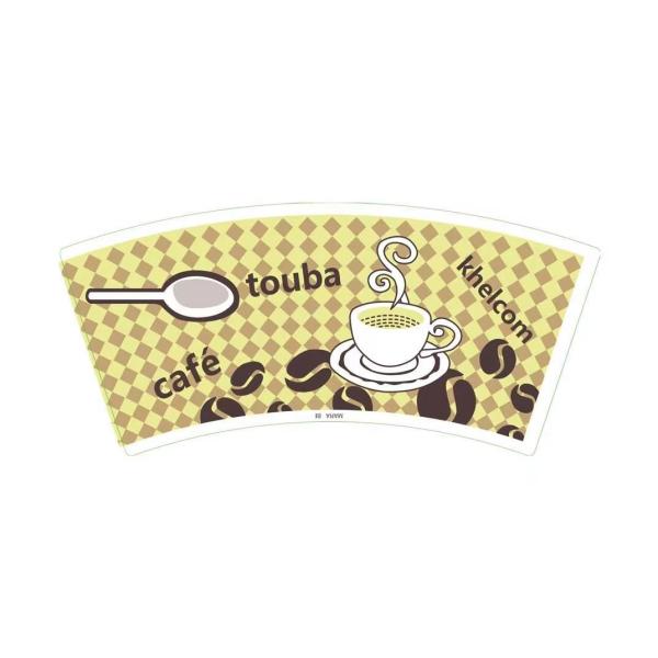 Quality 150ML Flexo Printed Paper Cup Fan 100% Degradable Material for sale