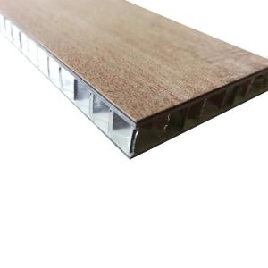 Quality Wood Venner Roof Aluminium Honeycomb Composite Panel Aluminium Sandwich Sheet for sale