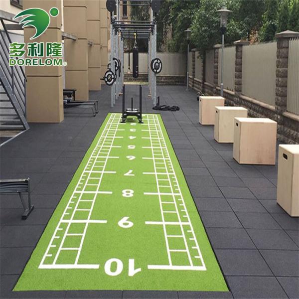 Quality 63000 Stitches/m2 Density Dorelom Artificial Grass for Interval Training Agility for sale