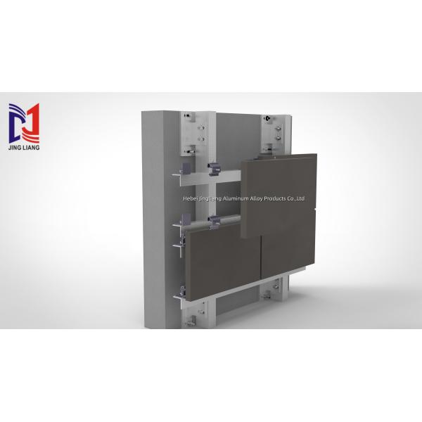 Quality Stone Ear Hook Backbolt Support Ventilated Facade Systems for sale