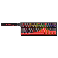 Quality Full-size Magnetic Axis Keyboard with 1000Hz Polling Rate, 2.2 Pounds Weight, for sale