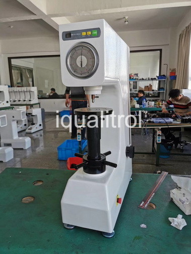 Quality Diamond Indenter Rockwell Hardness Testing Machine AC110V 60Hz With Emergency for sale