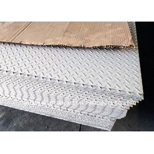 Quality 304 Checked Plate Stainless Steel Surface Finish For Construction Site for sale