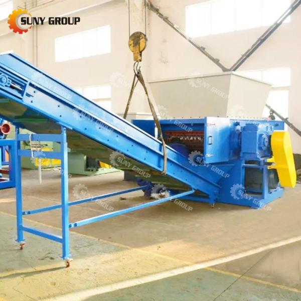 Quality Single Shaft Shredder Multifunctional Solution for Aluminum Cable Disintegration for sale