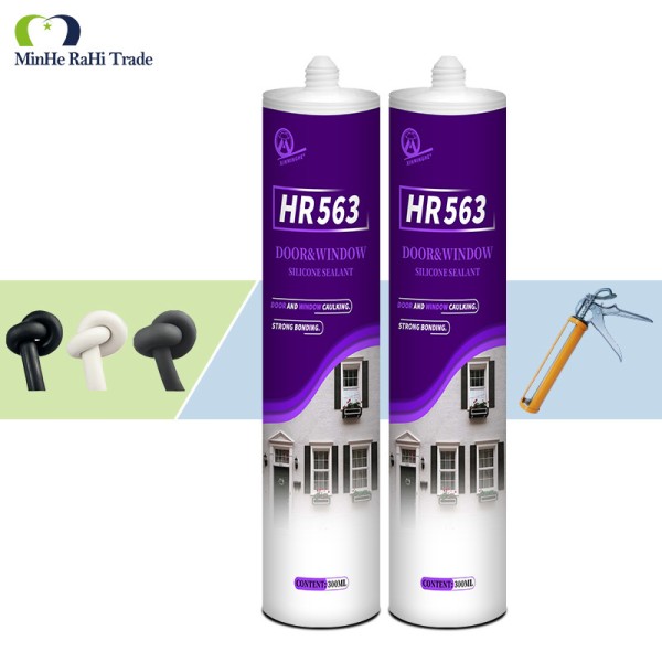 Quality Neutral Curing Translucent Structural Silicon Sealant Adhesives for Construction MH563 Silicona Sealant Mixture of Neutral for sale