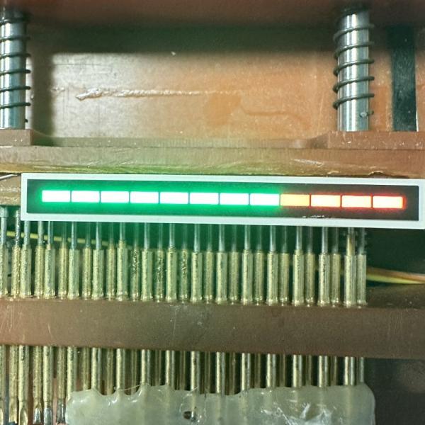 Quality Ultra Red/Pure Green 12 Segment LED Light Bar for Instrument Panel Indicator for sale