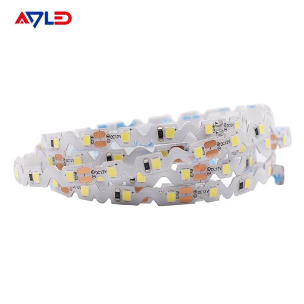 Quality 2835 Bendable LED Strip Light 12V Zig Zag LED Tape IP20 IP65 for sale