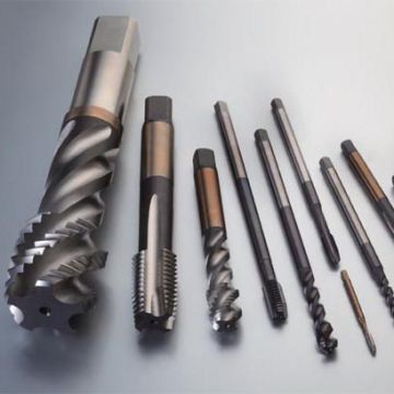 Quality Ti-Coated DIN371 Spiral Point HSS Machine Taps M3-M50 for sale