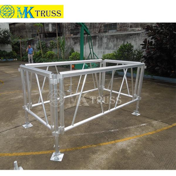 Quality Directly Sell 750KG/SQM Laoding Factor Movable Stage with 18mm Plywood Top for sale