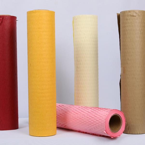 Quality Reusable Cushion Paper Roll 20x40cm Neutral Beige Color for sale