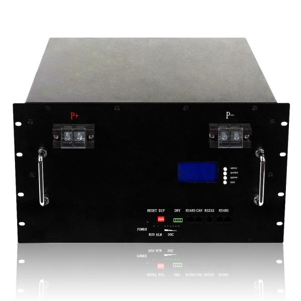 Quality 48V 100Ah 200Ah Lithium Battery 51.2V Telecom LiFePO4 Battery for sale