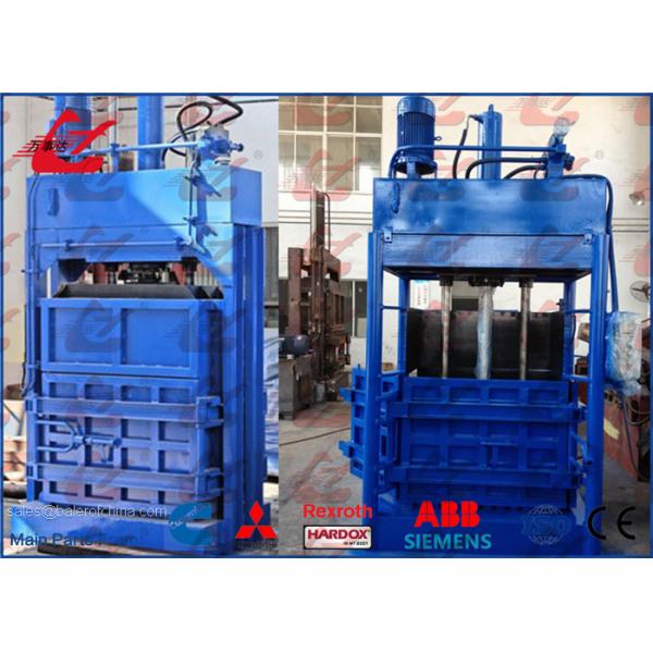 Quality Scrap Tire Baler Hydraulic Baling Machine , Vertical Baling Press Machine for sale
