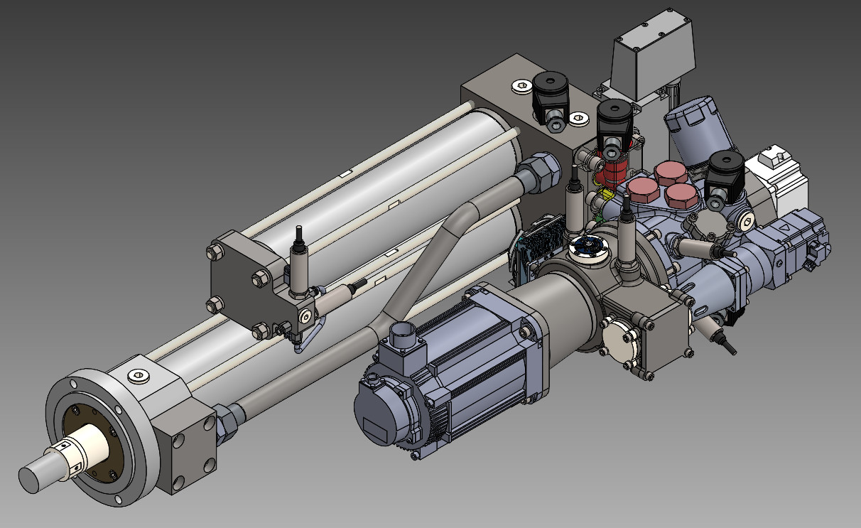 Quality Servo Controlled Electro Hydraulic Actuator For Mechanical Equipment for sale
