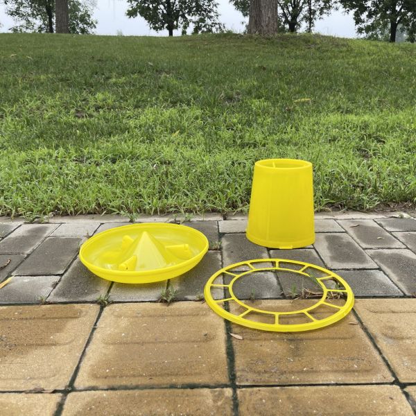 Quality Round Modern Design Large Chicken Feeder Bucket for sale
