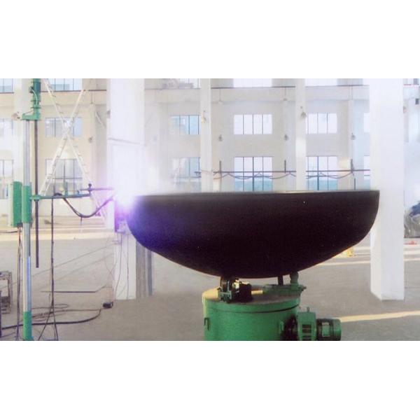 Quality 3-8mm thickness Dish End Cutting And Shrink Machine for sale