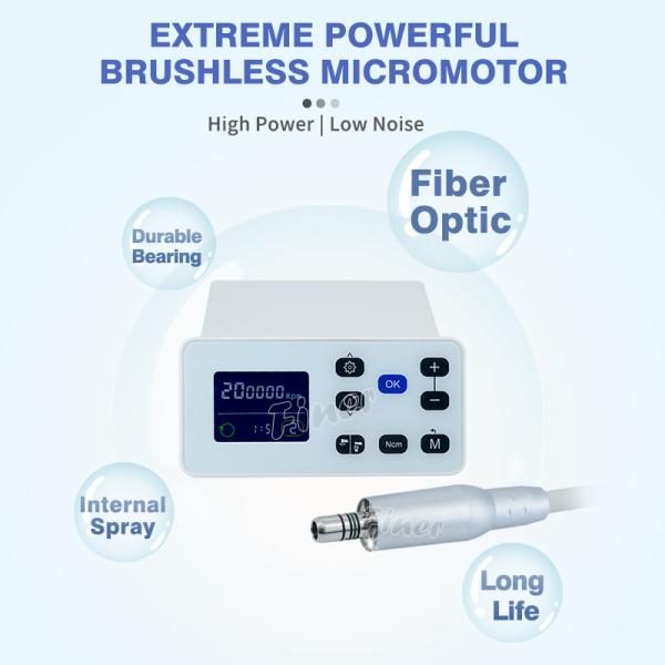 Quality 40000rpm Dental LED Illumination Brushless Electric Micro Motor unit for sale