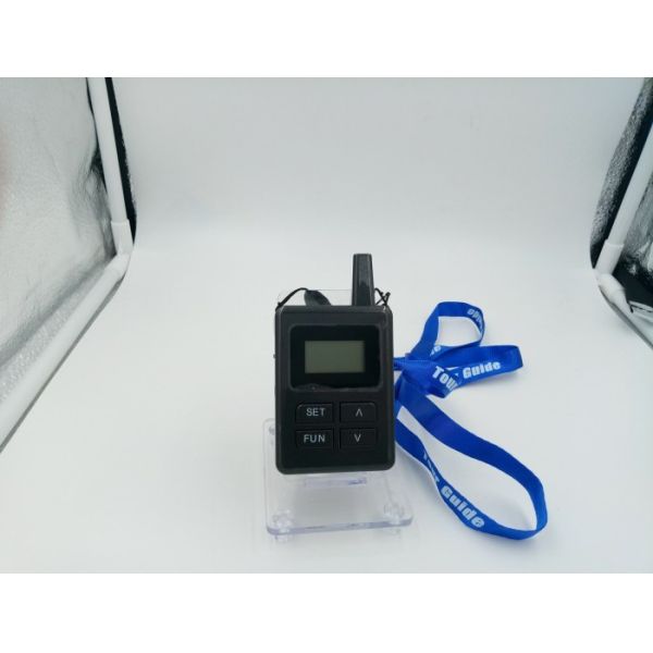 Quality E8 Ear Hanging Portable Tour Guide System Transmitter & Receiver For Tourist Reception for sale