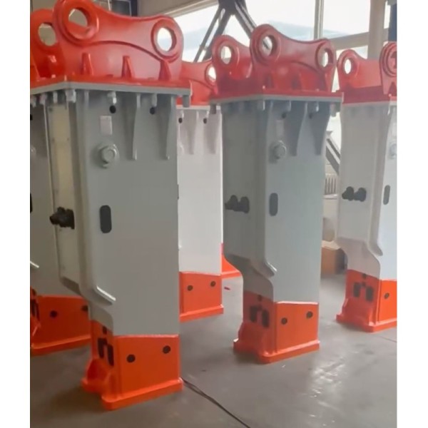 Quality 18-26Ton Excavator Tool Chisel 140mm Rock Breaker Jack Hammer Box Type Silence Type for sale