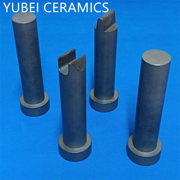 Quality SSiC Silicon Carbide Ceramic Rod , High Strength Carborundum Rod for sale