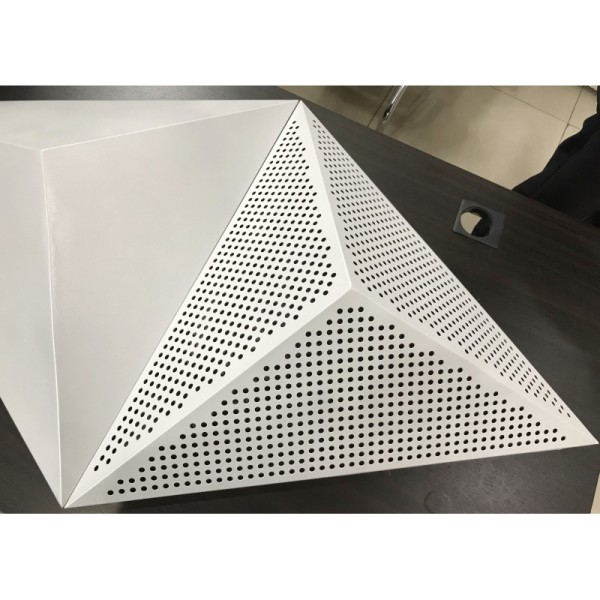 Quality Perforated 3D Snap Clip in Ceiling System for Acoustic Sound Absorbing Wall for sale