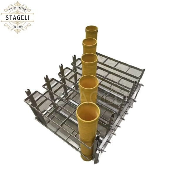 Quality Aluminum Rocket / Missile Firework Iron Racks Customizable for sale