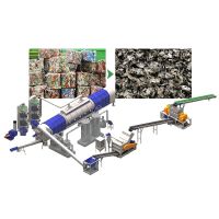 Quality UBC Aluminum Cans Continuous Decoating Machine UBC Aluminum Cans Depainting for sale