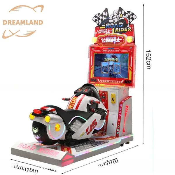 Quality 3D Motorcycle Arcade Simulator 400W High Performance For Immersive Player for sale