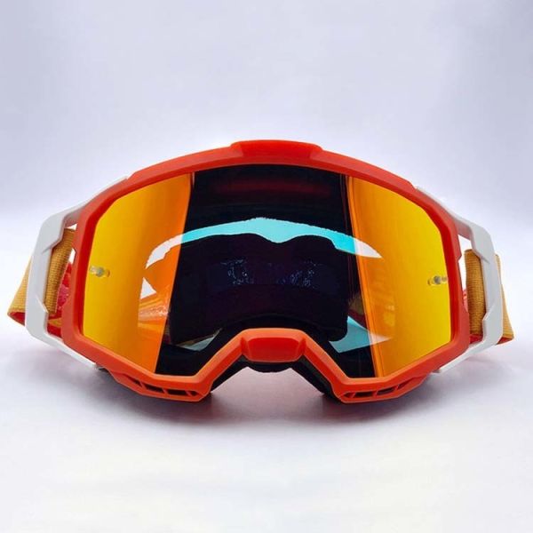 Quality Adjustable Anti Slip Elastic Strap Customizable Motocross Goggles with UV400 for sale