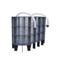Quality Ultra High Purity Plastic Type Immersion Heat Exchanger Of FEP PTFE PFA for sale