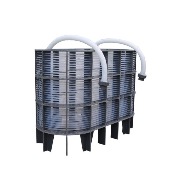 Quality Ultra High Purity Plastic Type Immersion Heat Exchanger Of FEP PTFE PFA for sale