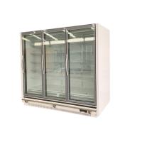 Quality 3 Door Upright Display Freezers With Remote Condensing Unit for sale