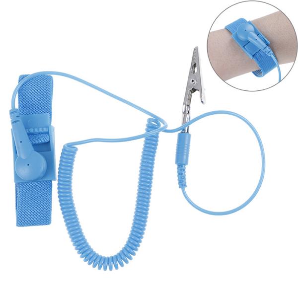 Quality ESD Cordless Anti Static Bracelet With Adjustable Discharge Cable for sale