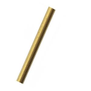 Quality DIN 975 Threaded Rod Brass M6 M18 M24 UNC/UNF Full Brass Threaded Bar for sale