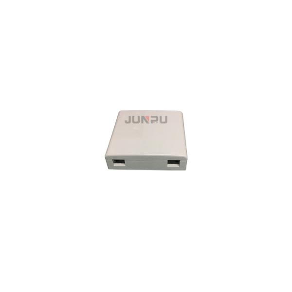 Quality Wall Mounted Fiber Optic Termination Box 2 Core Indoor With SC APC 1M Pigtail for sale