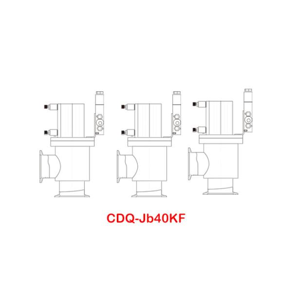 Quality High Vacuum Angle Valve Flanged Small Leakage Any Mounting Position for sale