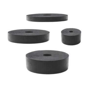 Round Abrasion Resistance Rubber Feet Pads for Furniture / Equipment