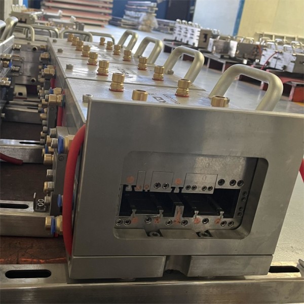 Quality Customizable WPC Door Frame Extrusion Mould and Interlock Molds Designed with for sale