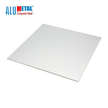 Quality 0.3mm Acp Sheet Fireproof Aluminum Composite Panel AA1100 PE Coating Nano for sale