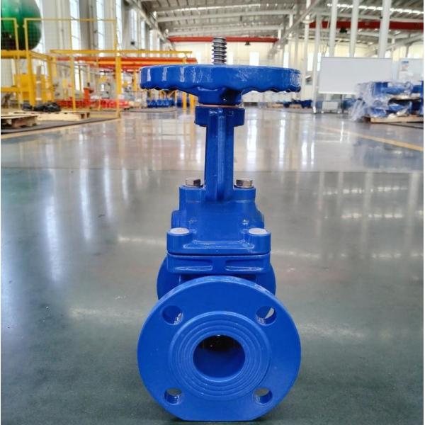 Quality GGG40 DN200 Rising Stem Gate Valve Soft Resilient Seat Valve for sale