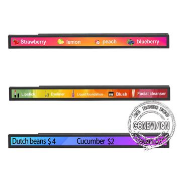 Quality 48.8" 4K 3840 X 720 1000nits High Brightness Stretched Bar LCD Display With DP for sale