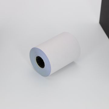 Quality Thermal ATM Cash Register Rolls with High Smoothness And Whiteness Black Image for sale