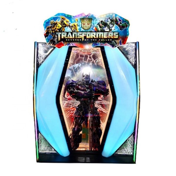 Quality Playfun Arcade Transformers Gun Shooting Coin Operated Game Machine for Kids and for sale