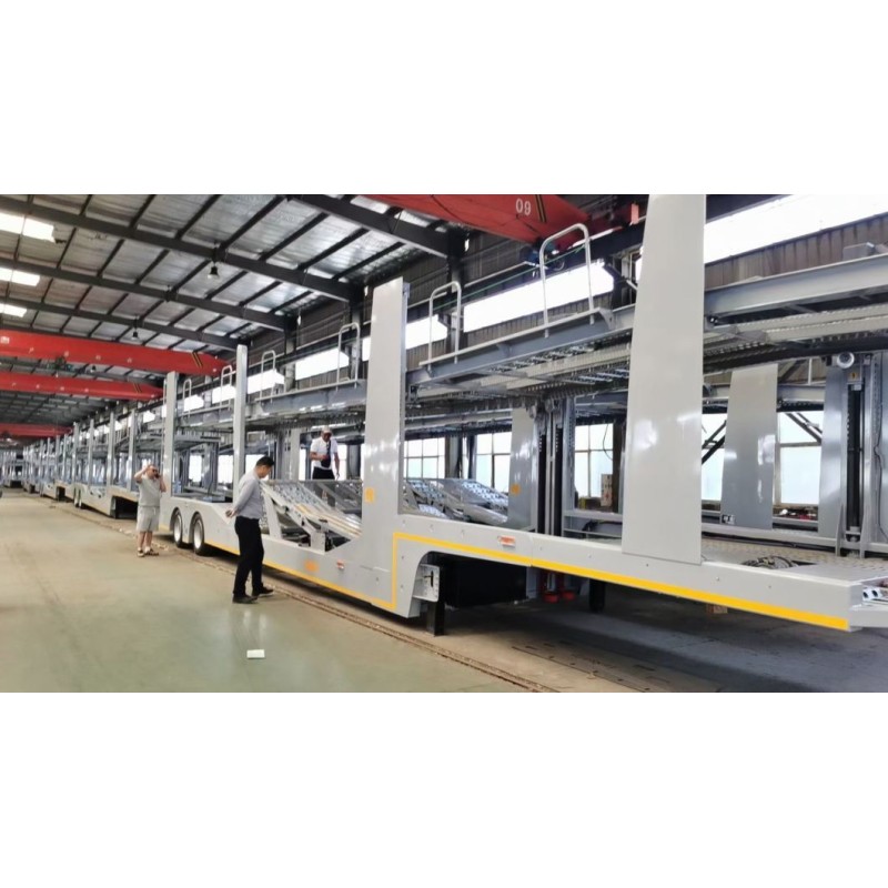 Anton Manufacturer Cheap Prices Car Transporter Semi Trailer Car Hauler Transport Semi Trailer