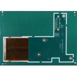 Quality High Frequency Custom Rigid-Flex PCB Sinking Gold Surface Treatment with Blind for sale